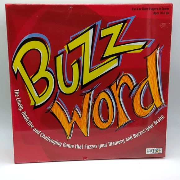 Patch | Games | Buzz Word Party Family Game Night Trivia Card Game By ...